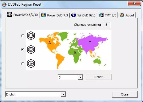 Desbloqueie regiões de DVD e Blu-Ray em players de software populares