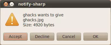 Compartilhe facilmente arquivos na LAN com outros usuários do Ubuntu com o Giver 6571_2