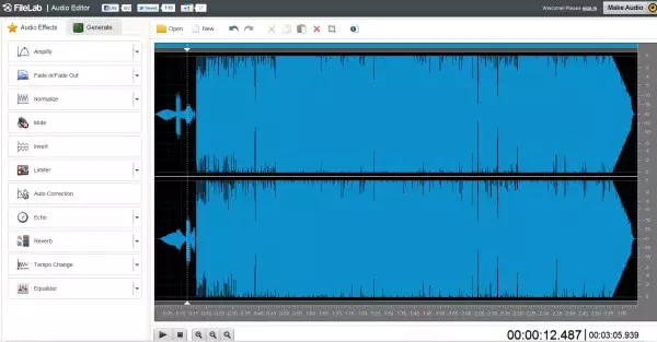 audio editor file lab