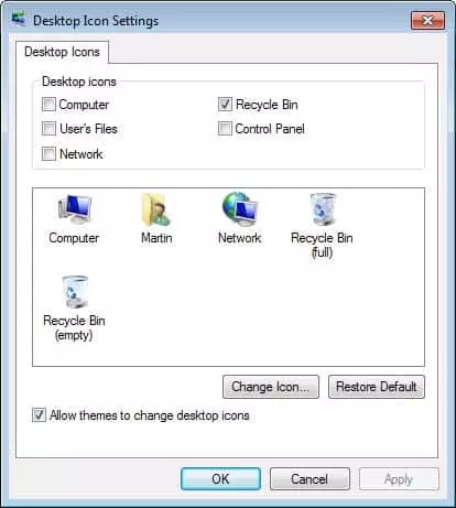 bedel icons desktop