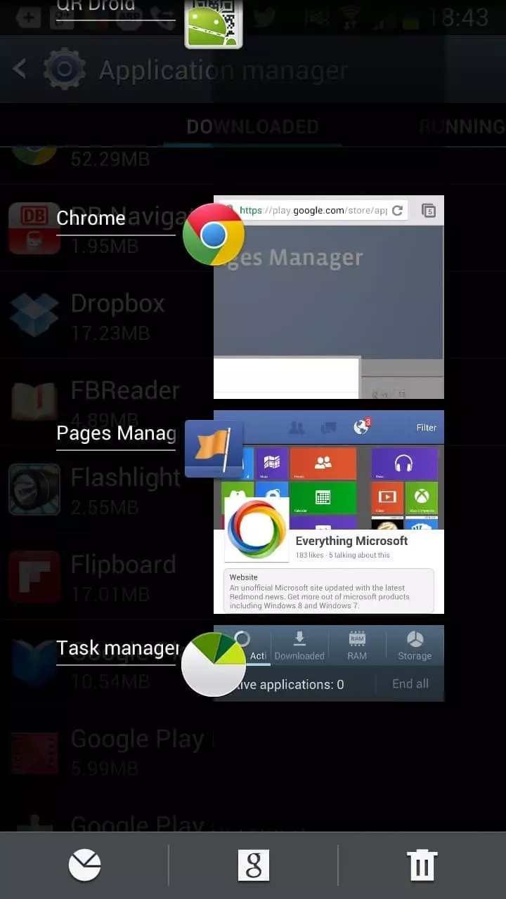 Come verificare e terminare le app in background in Android