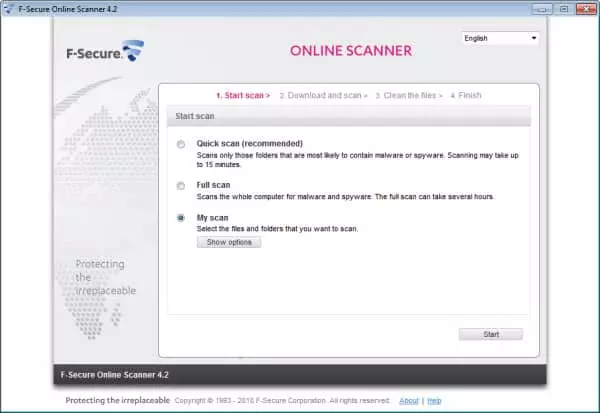 f-secure online scanner