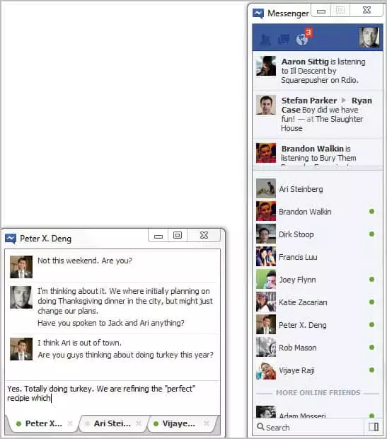 facebook messenger windows