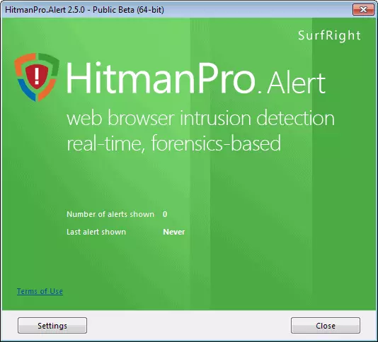 بررسی HitmanPro.Alert