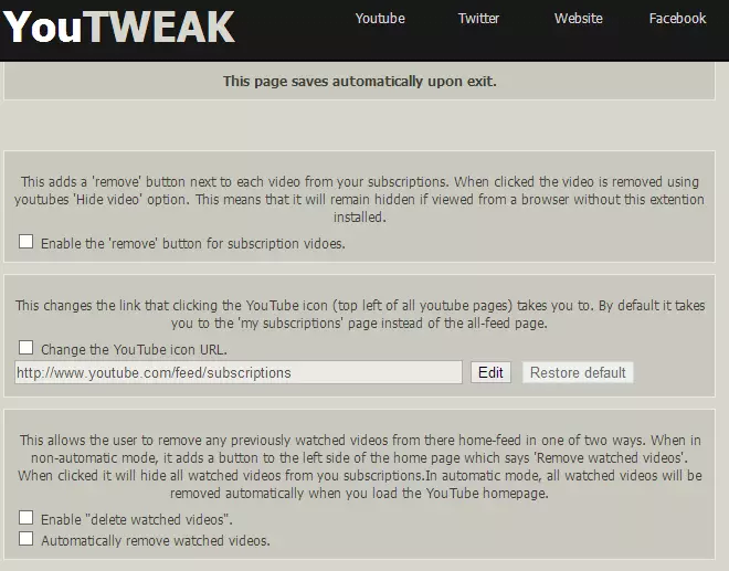 YouTweak mellora as funcionalidades de YouTube