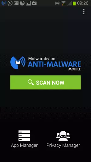 Malwarebytes ប្រឆាំងមេរោគ Android