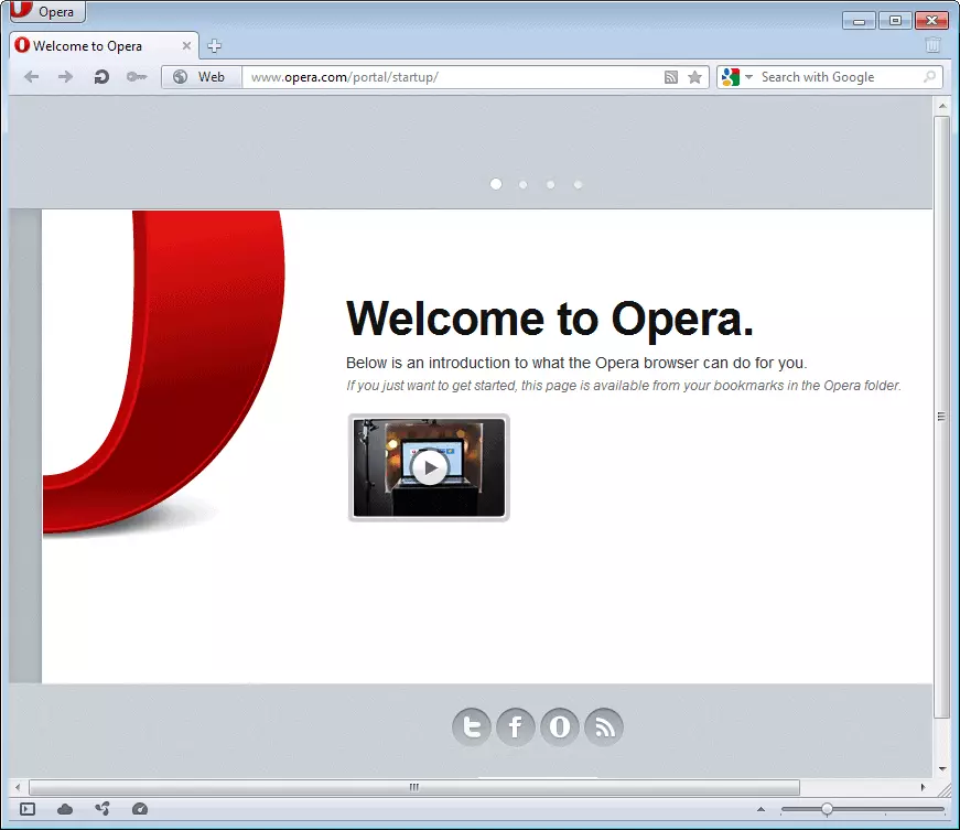 Opera 11.62 mmezi na mmelite nchekwa apụọla