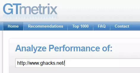 Optimaliser nettsteder med GTmetrix Web Performance Reports