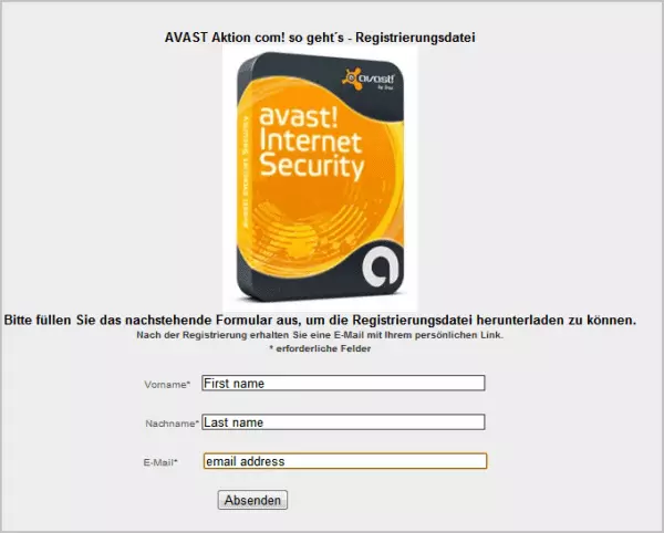 Avast Internet Security Free License