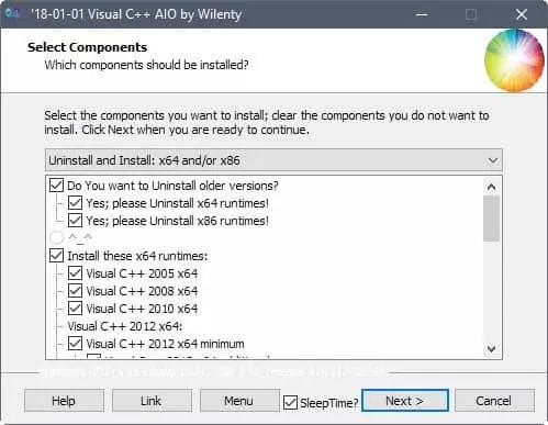 Visual C++ AIO 설치 프로그램/제거 프로그램 검토