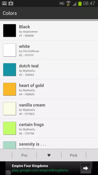 Android: establezca un color sólido como fondo y evite los fondos de pantalla ocupados