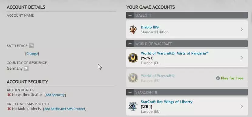 Jaga akun Blizzard anjeun sareng Battle.net Authenticator