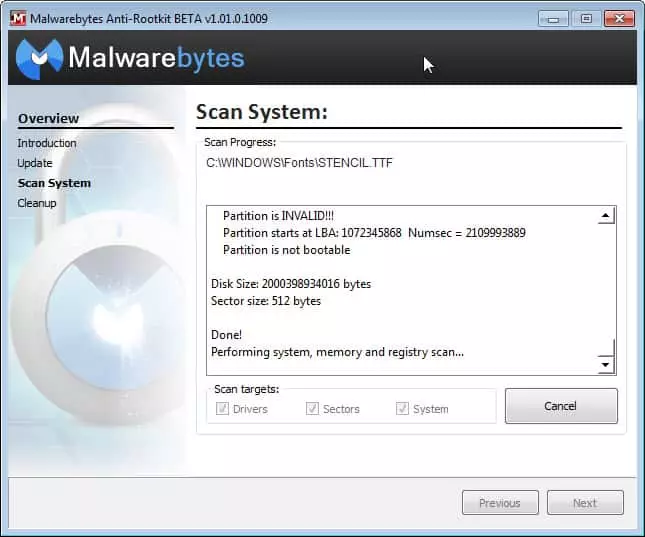 malwarebytes anty-rootkit beta