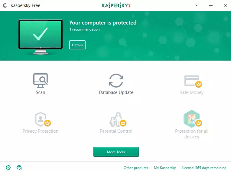 Kaspersky gratis antivirus