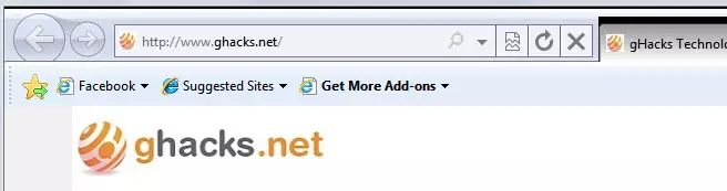 Merrni më shumë hapësirë për skedat në Internet Explorer 9