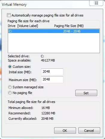 Πώς απελευθέρωσα 12 Gigabyte χώρου στο σκληρό δίσκο στα Windows 7