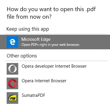 Microsoft edge pdf