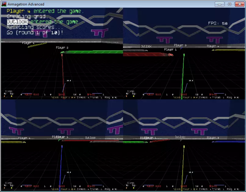 3D Tron Clone, Armagetron Advanced [토요일 게임]