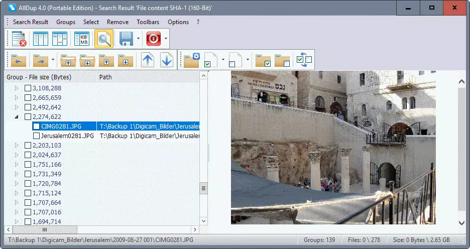 Diplike File Finder AllDup 4.0 lage