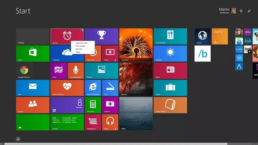 posodobitev sistema Windows 8.1