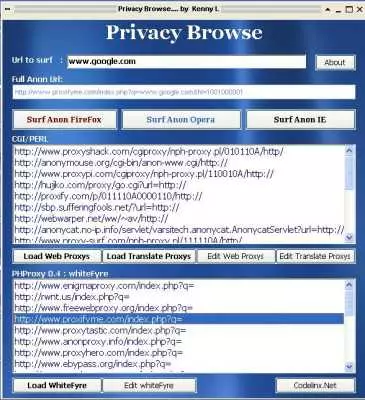 privacidade navegar por proxy web gratuíto