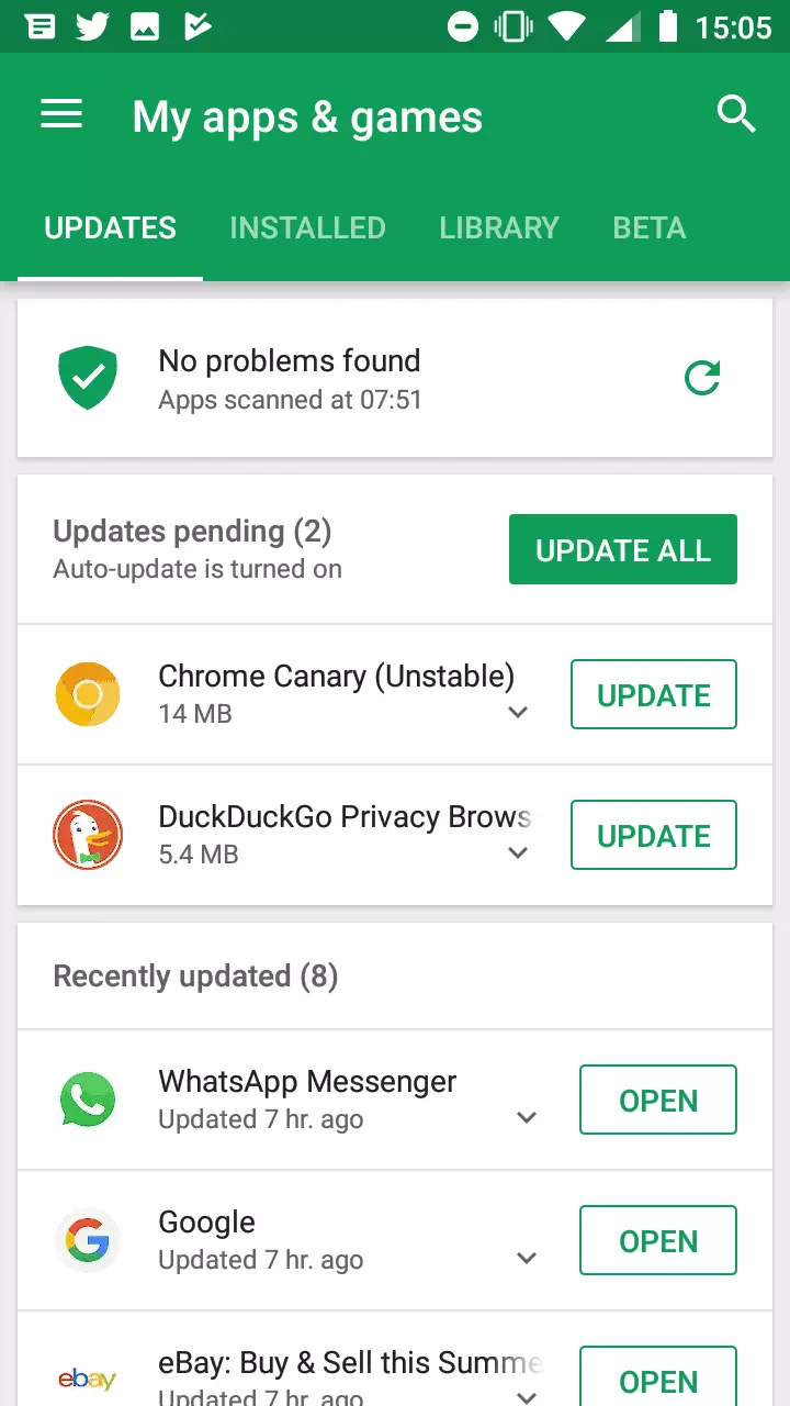 google play Protect