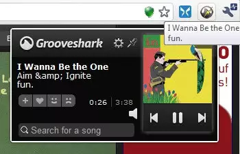 Grooveshark 遥控器 Sharkzapper