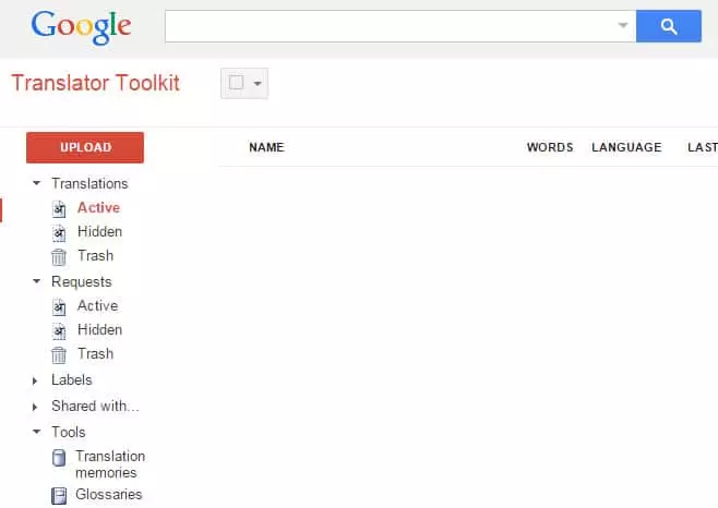 google vertėjo įrankių rinkinys