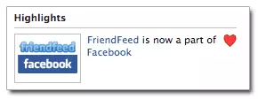 Friendfeed facebook