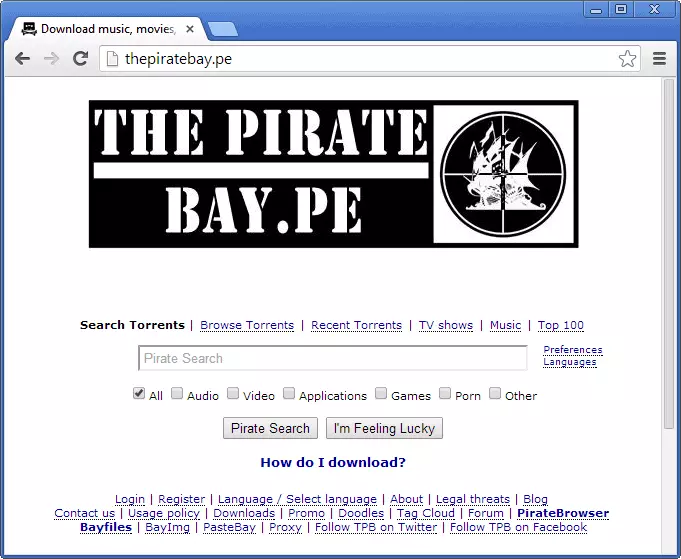 новый домен пиратбай