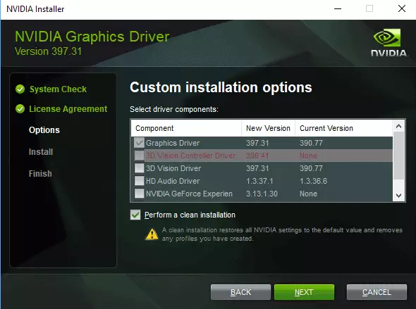 nvidia graphics driver 397.31