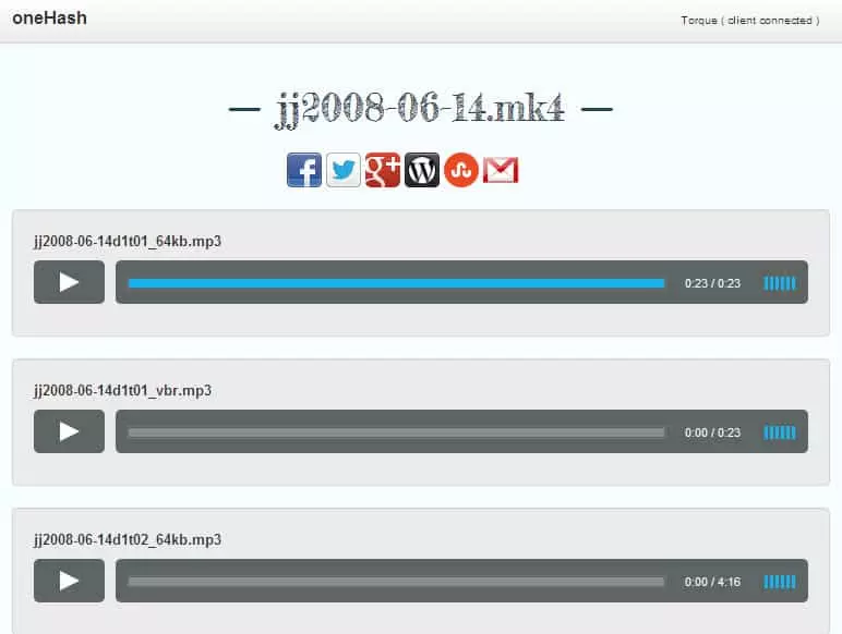 Bittorrent lanserer OneHash: torrent nettstrømming