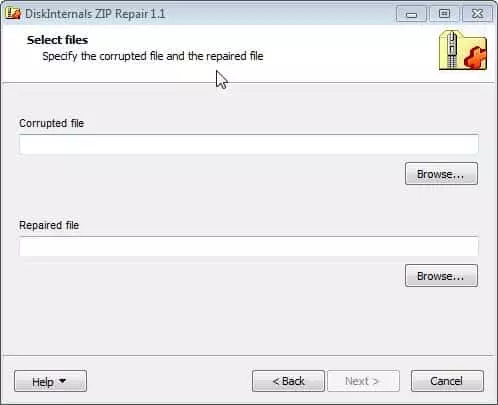 reparación de zip diskinternals