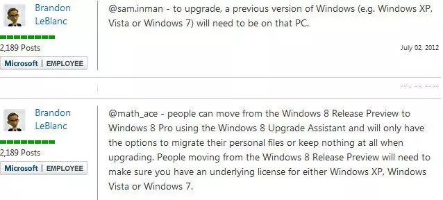 detalles de actualización de windows 8