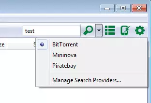 utorrent search