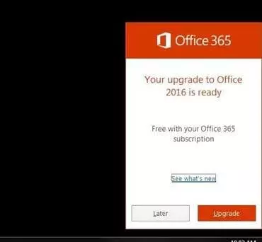 I-office365 popup