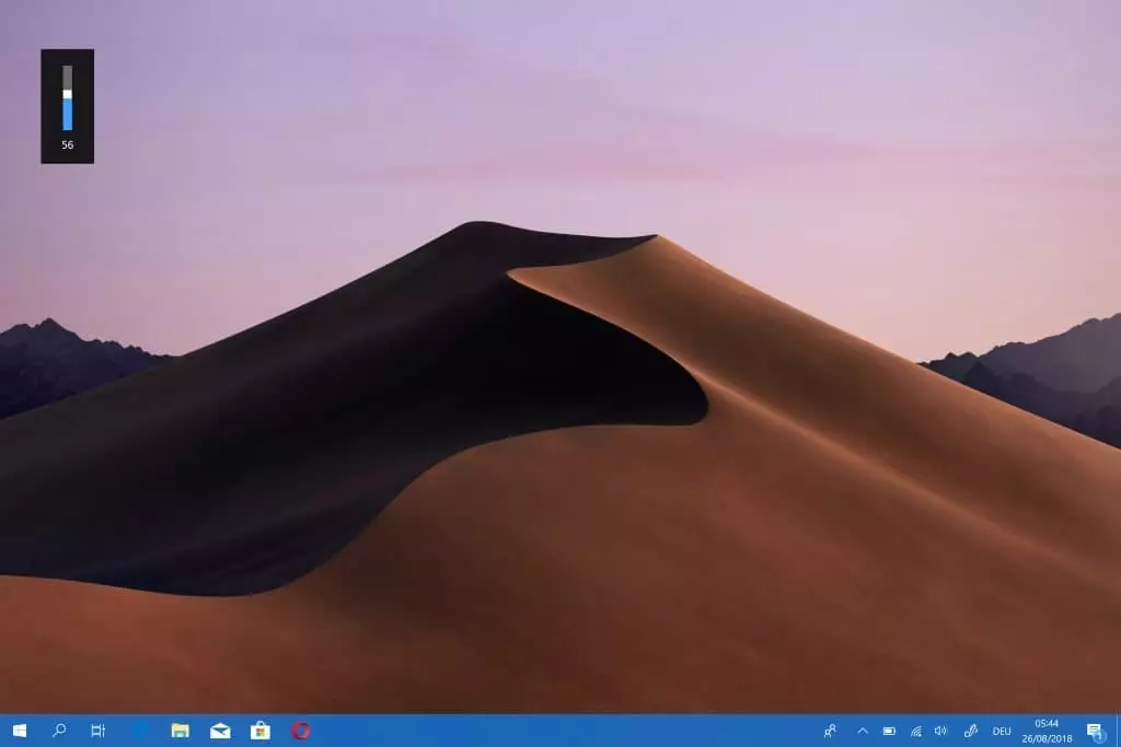 Windows 10 na zvoku zaslona