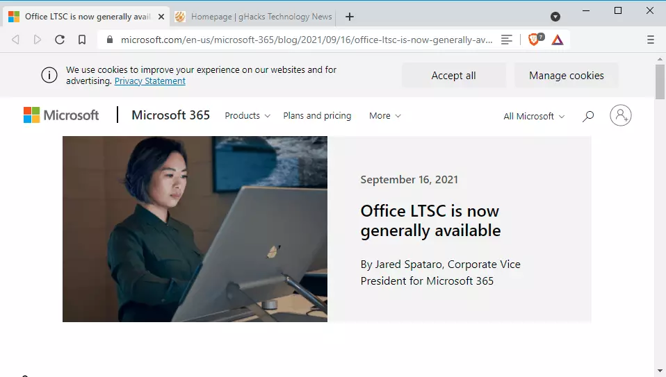 Microsoft Office 2021 wird am 5. Oktober 2021 veröffentlicht