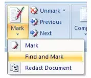 Redakteer teks in Microsoft Word 2007-dokumente