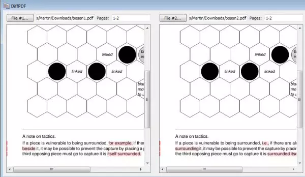 د pdf اسناد پرتله کړئ