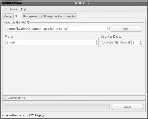 PDF Chain ашиглан PDF файлуудаа нэгтгэж, хувааж, усан тэмдэглээрэй 8967_2