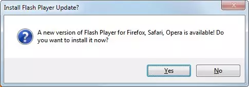 nouvelle version du lecteur flash