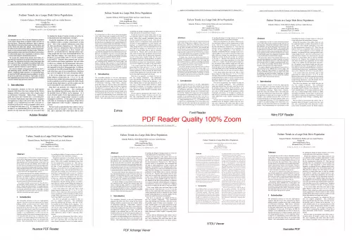 PDF 리더 품질