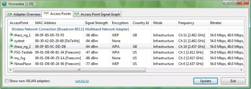 wireless networking software