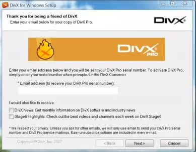 divx pro મફતમાં