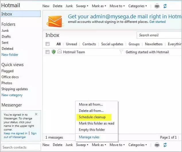 Uudet Hotmail-ominaisuudet, tässä on mitä sinun tulee tietää