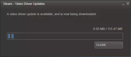 steam video driver hloov tshiab