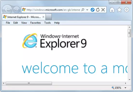 Internet Explorer 9