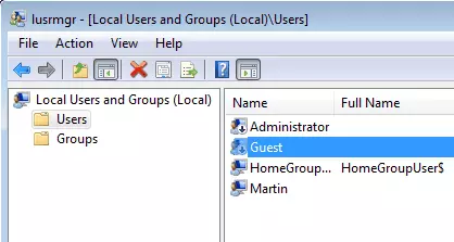 Windows7 utenti lusrmgrmsc