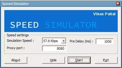 simulator kelajuan